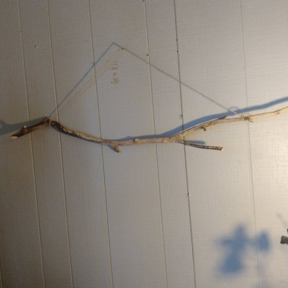 Hand Crafted | Accents | 36 Stripped Natural Wood Tree Branch Hanging ...